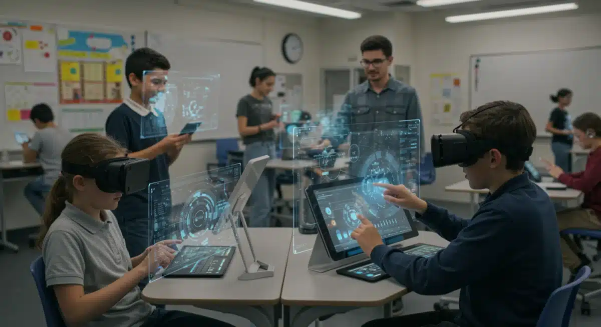 EdTech Innovations: Transforming US Classrooms by 2025 - birdboxy.com